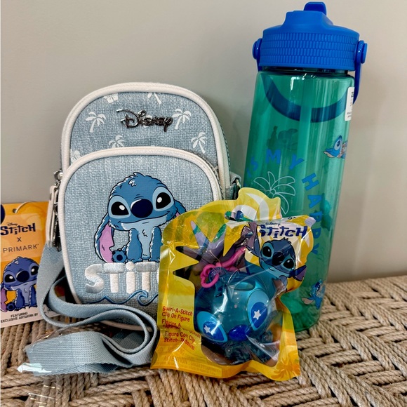 Disney | Bags | Nwt Disney Stitch Crossbody Bag Bundle Set | Poshmark